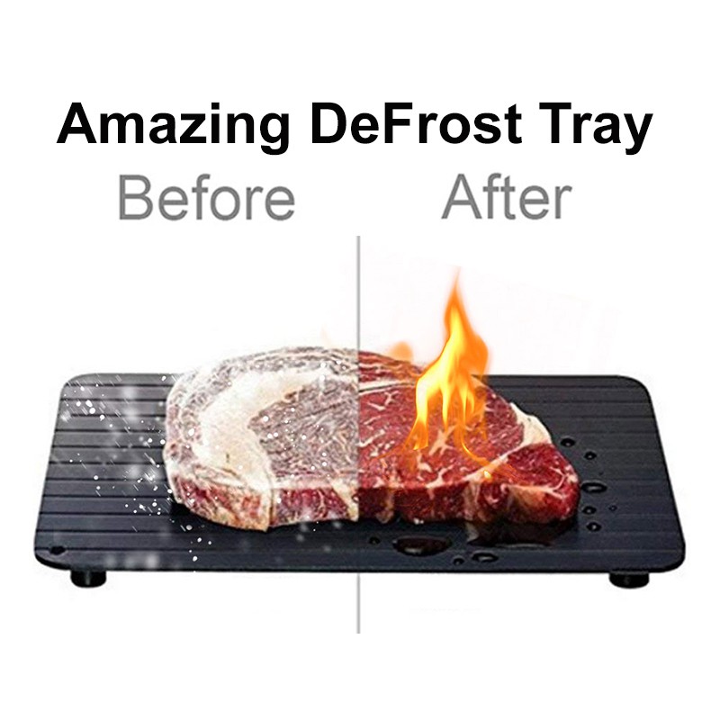 Fast Defrosting Tray Defrost Tray Dethaw Frozen Food quickly | Shopee ...