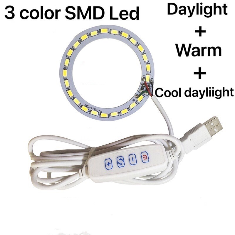 10W LED driver-free 5V SMD light source USB universal two-tone light ...