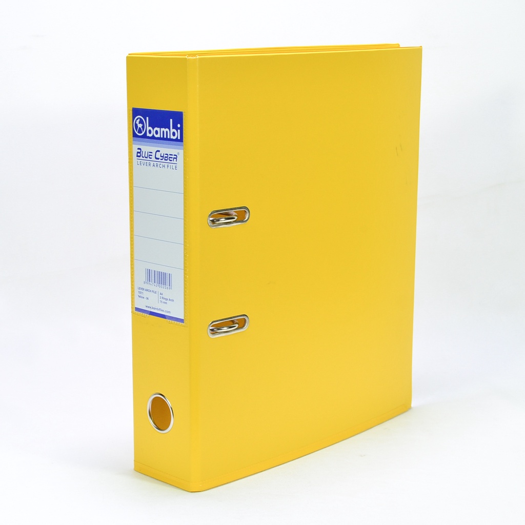 Bambi PVC Lever Arch File A4 75 mm (3 inch) – 1011 | Shopee Singapore
