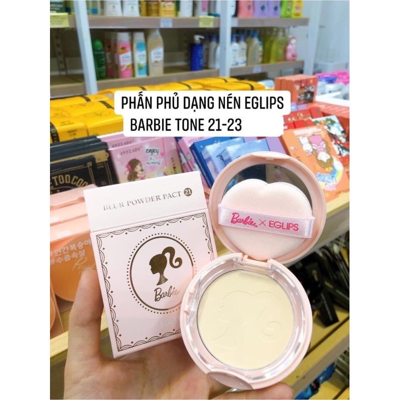 Barbie EGLIPS KOREAN COMPRESSED POWDER (Limited Edition) | Shopee Singapore