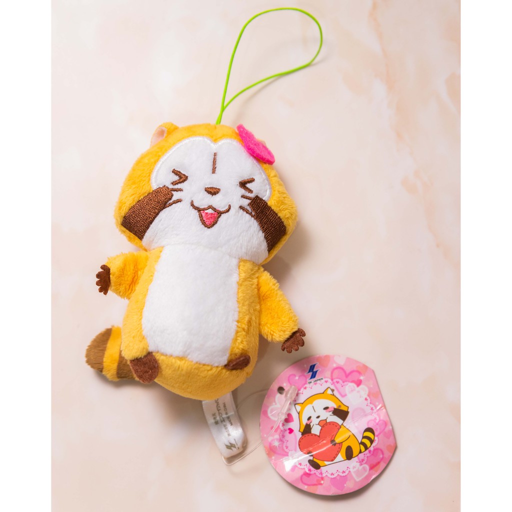 Puchi Rascal 9 cm keychain plush doll original SK Japan | Shopee Singapore