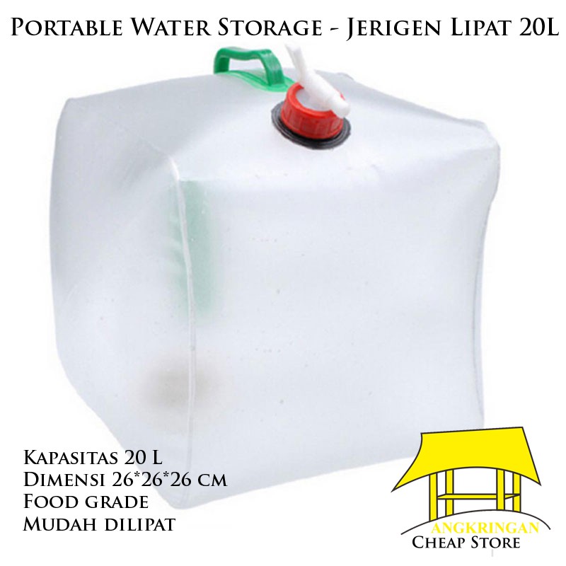 Portable Water Tank - Folding Water Jerry Can - Ultralight Water ...