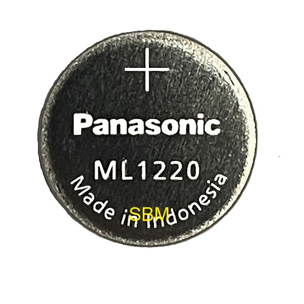 [SG] Panasonic ML1220 Rechargeable Lithium Cell Button Battery (2 ...