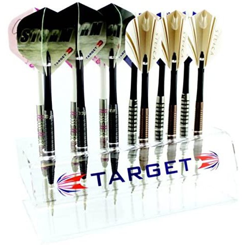 Target darts display stand, acrylic dart stand, 12 darts | Shopee Singapore