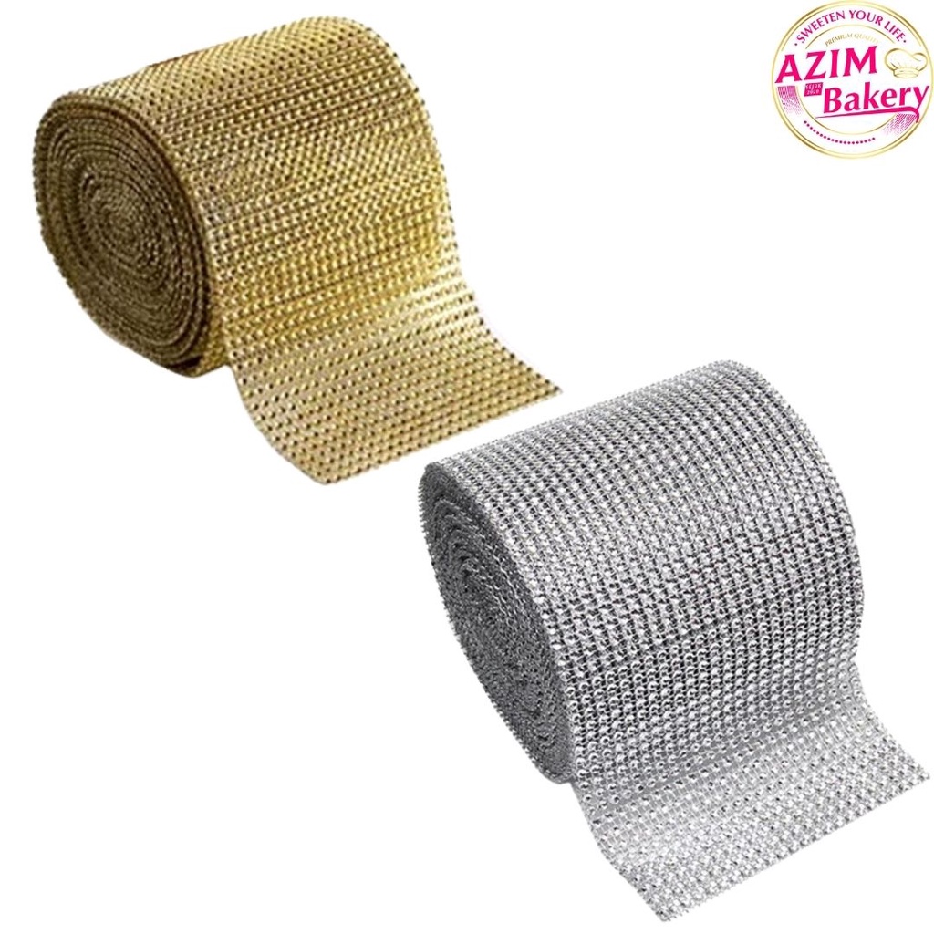 Cake Border Gold Cake Border l Silver | Cake Lace | Cake Topper Cake ...