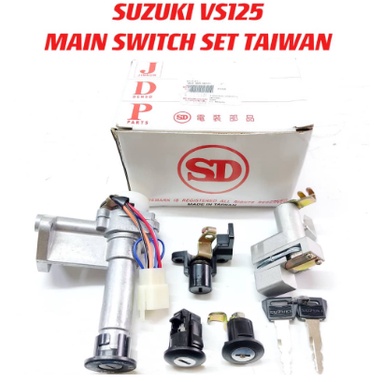 SUZUKI VS125 MAIN SWITCH SET // VS 125 SUIS KUNCI SWITCH MAINSWITCH VS ...