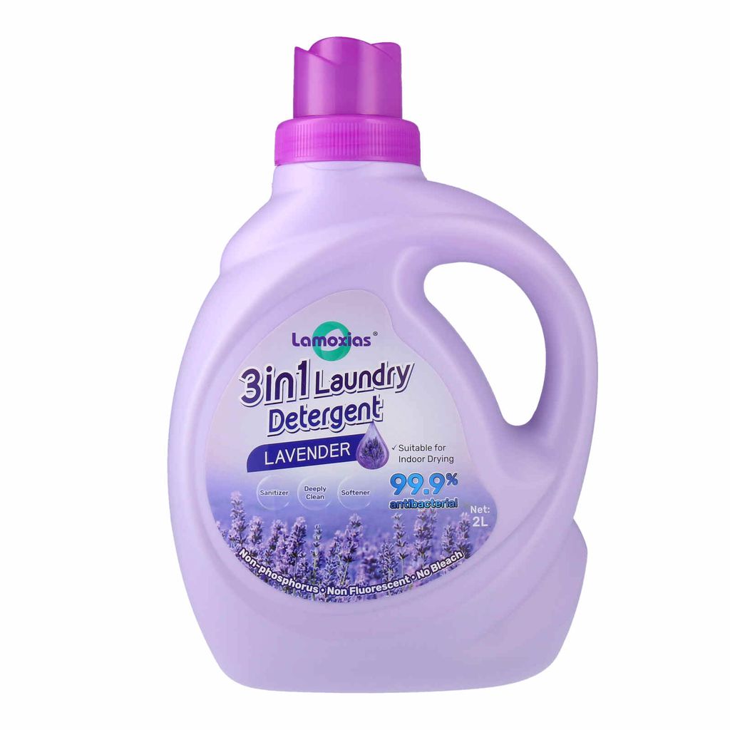 Lamoxias 3 in 1 Antibacterial Laundry Detergent Liquid 2L | Shopee ...