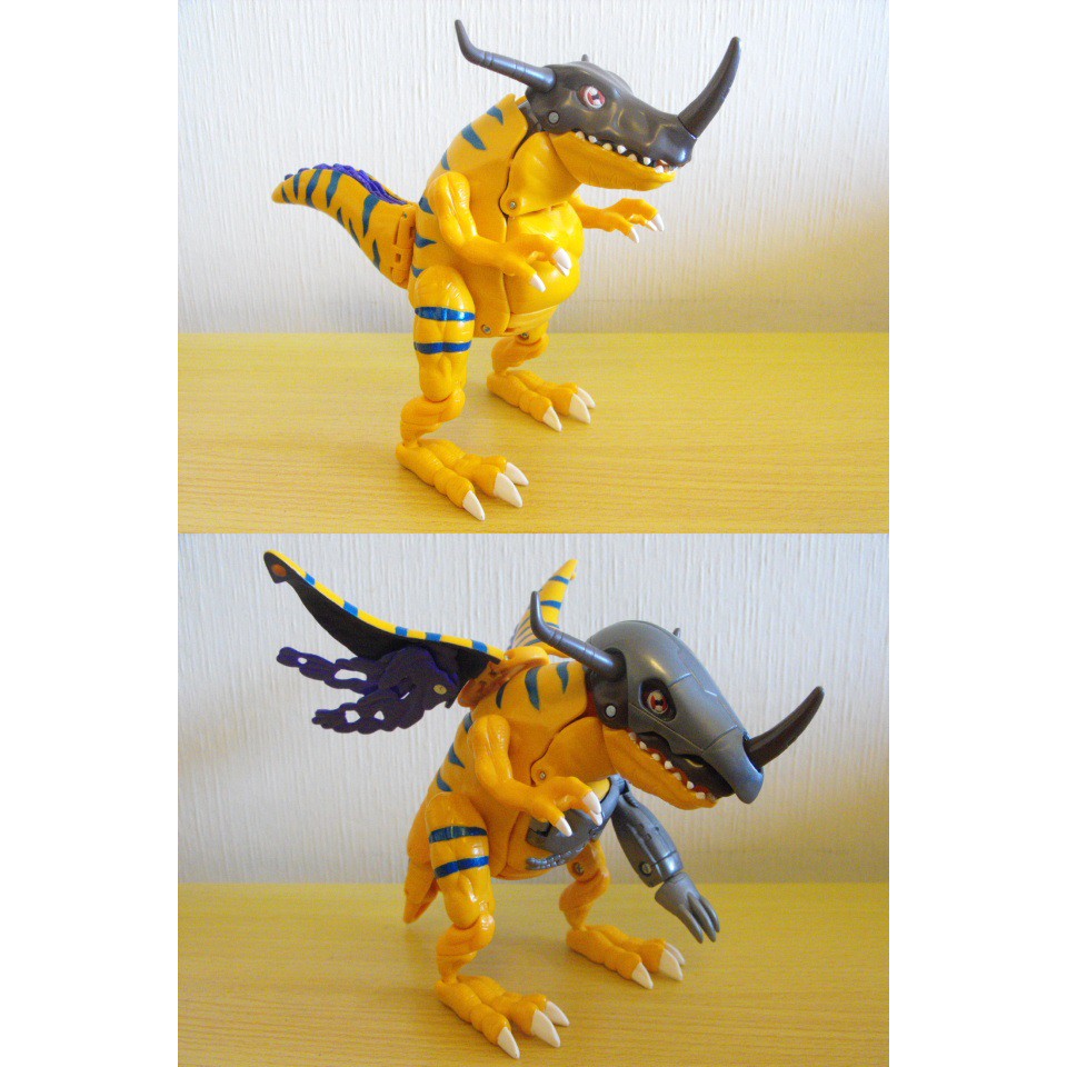 BANDAI DIGIMON DIGIVOLUTION GREYMON METALGREYMON FIGURE | Shopee Singapore
