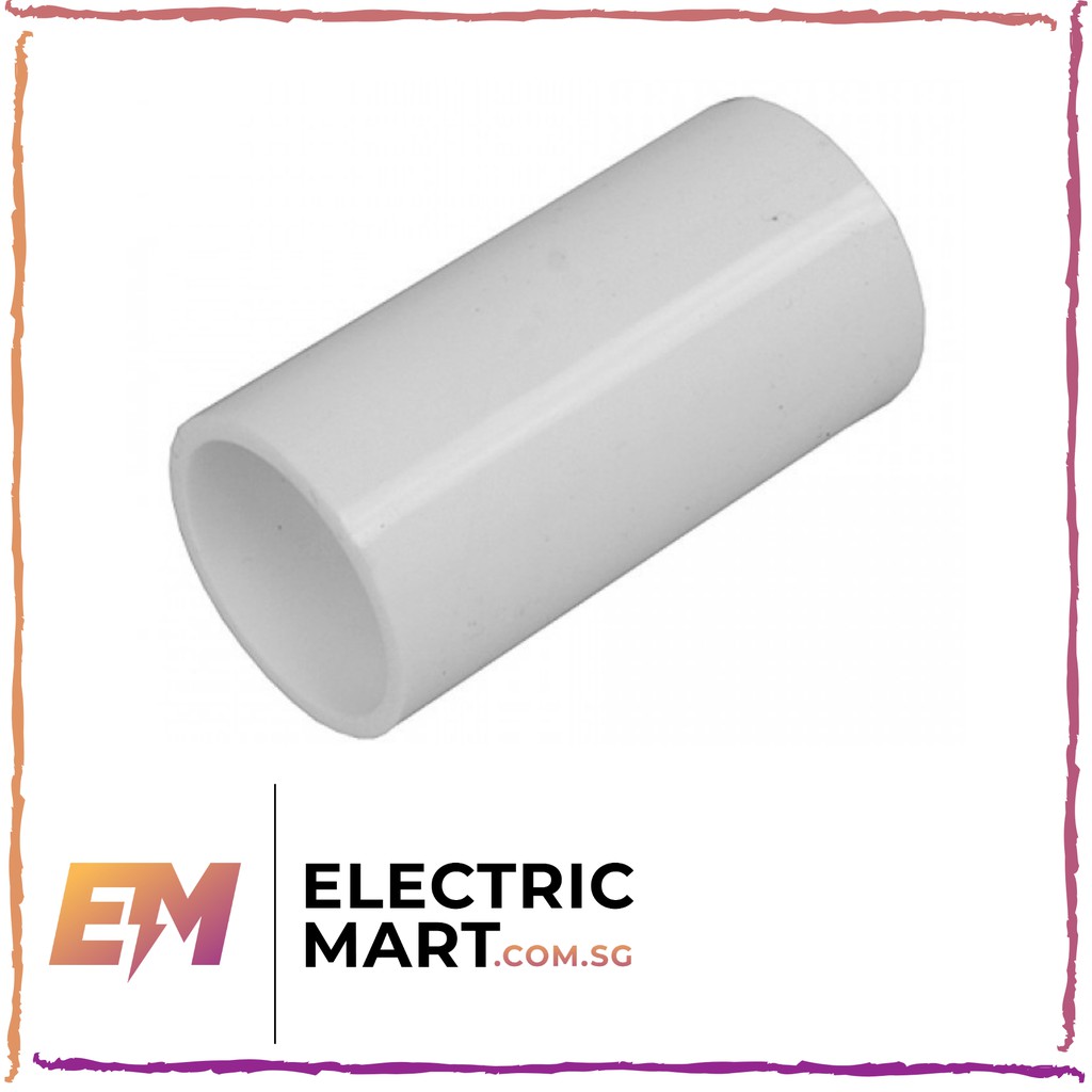 PVC Socket White- ( 20mm; 25mm; 32mm) | Shopee Singapore
