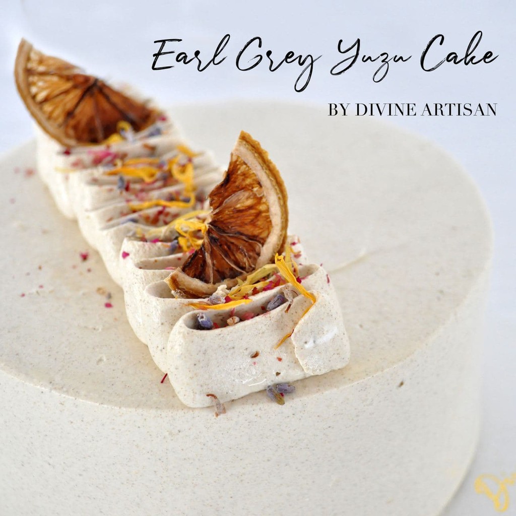 [SIGNATURE] Earl Grey Yuzu Cake (Place order 3 days in advance ...