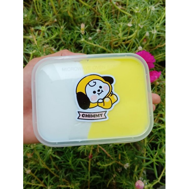Slime original bt21 colorful slim Slime kit clear words chimmy mang ...