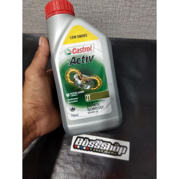 Castrol ACTIV 2T Oil 2T CASTROL ACTIV 2 Stroke Motorcycle Side Oil ...