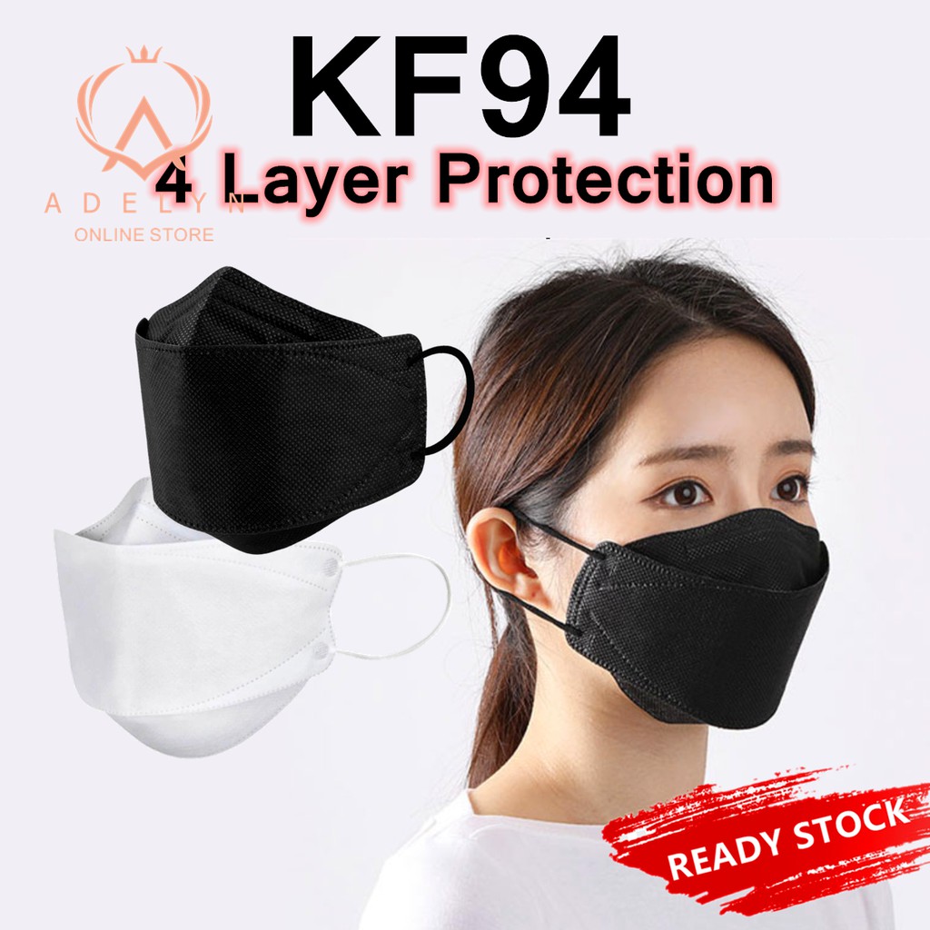 High Quality Face Mask 3D Fish Mouth AD1 KF94 Earloop 4ply Korea Design ...