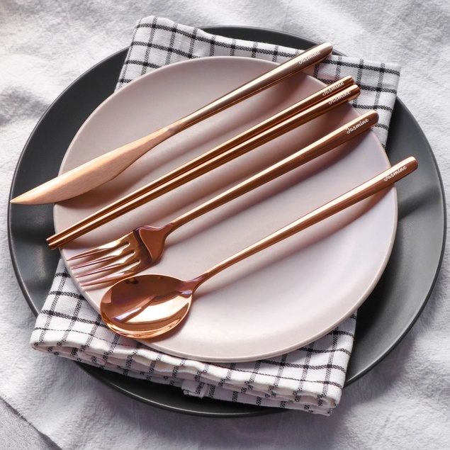 Personalised Cutlery (Set of 4) | Shopee Singapore