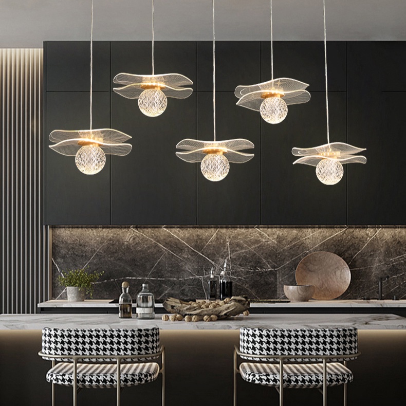 Jool Modern Dining Chandelier Three Heads Pendant Lights Modern Hanging ...