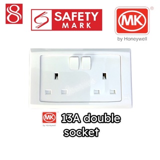 MK 1 / 2 / 3 /4 / 5 gange 1 way /13A light On /Off Switch/ 13A power ...