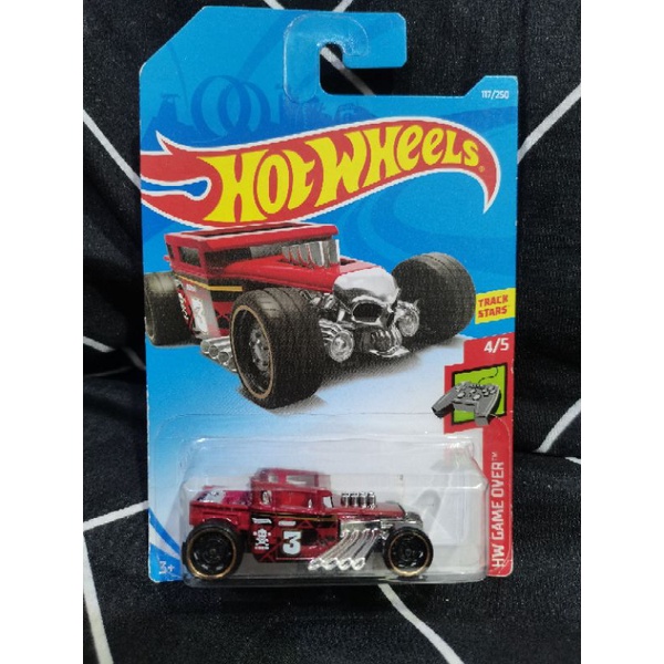 HOT WHEELS BONE SHAKER (RED) | Shopee Singapore