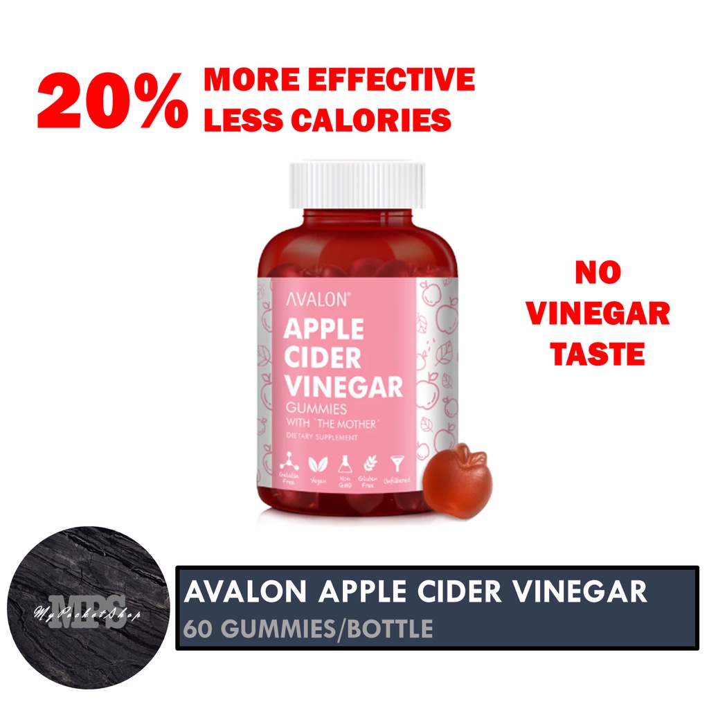 Avalon Apple Cider Vinegar Gummies | Shopee Singapore