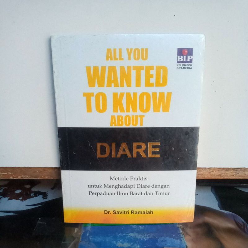 Health Book - ALL WANTED TO KNOW ABOUT DIARRHEA " Practical Methods for ...