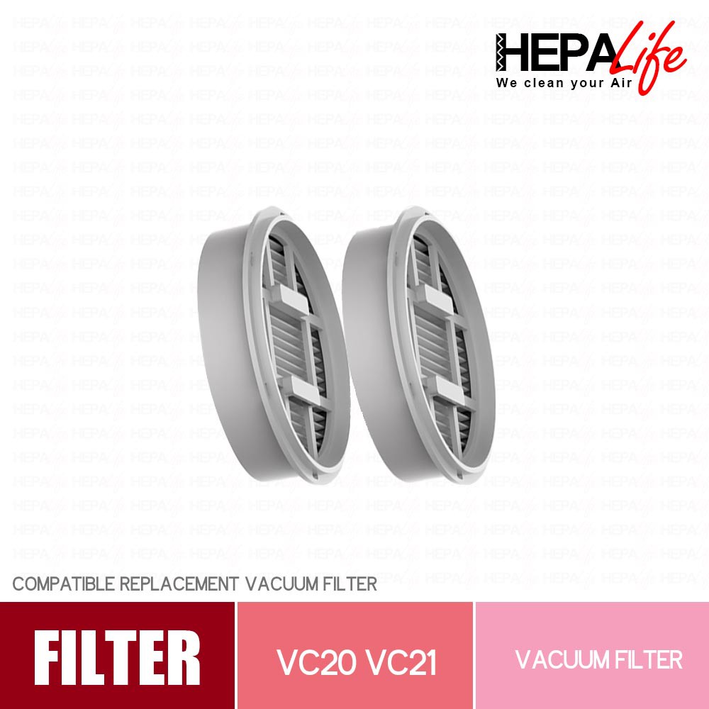 Deerma VC20 VC21 HEPA Filter - Hepalife | Shopee Singapore