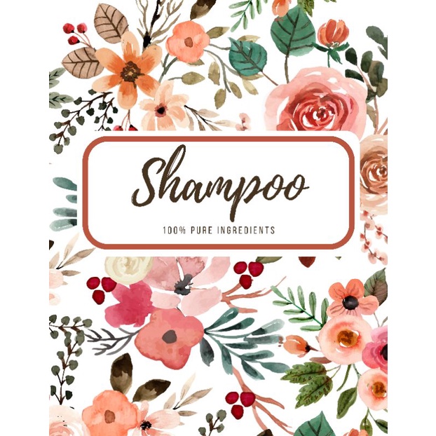 Tropic AESTHETIC SHAMPOO SOAP LABEL STICKER | Shopee Singapore