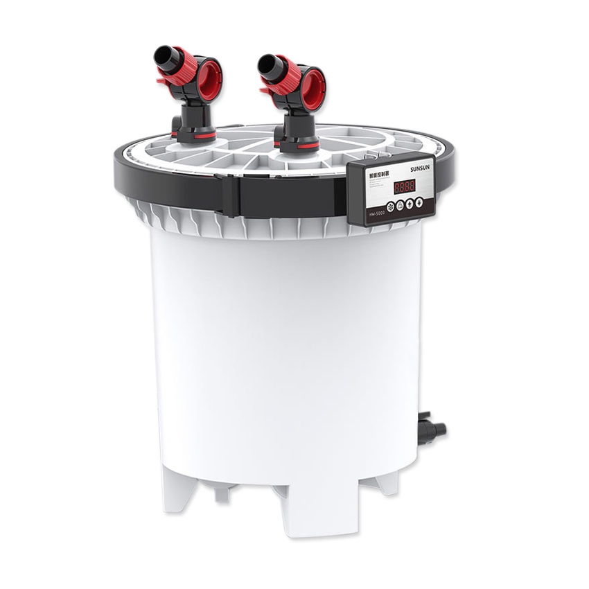 SUNSUN Aquarium Filter LCD Monitor 7-section Adjustable Flow 4600L/h ...