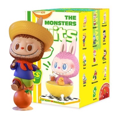 POPMART POP MART The Monsters Labubu Fruits Series Blind Box Figurine Figure - Orange | Shopee ...