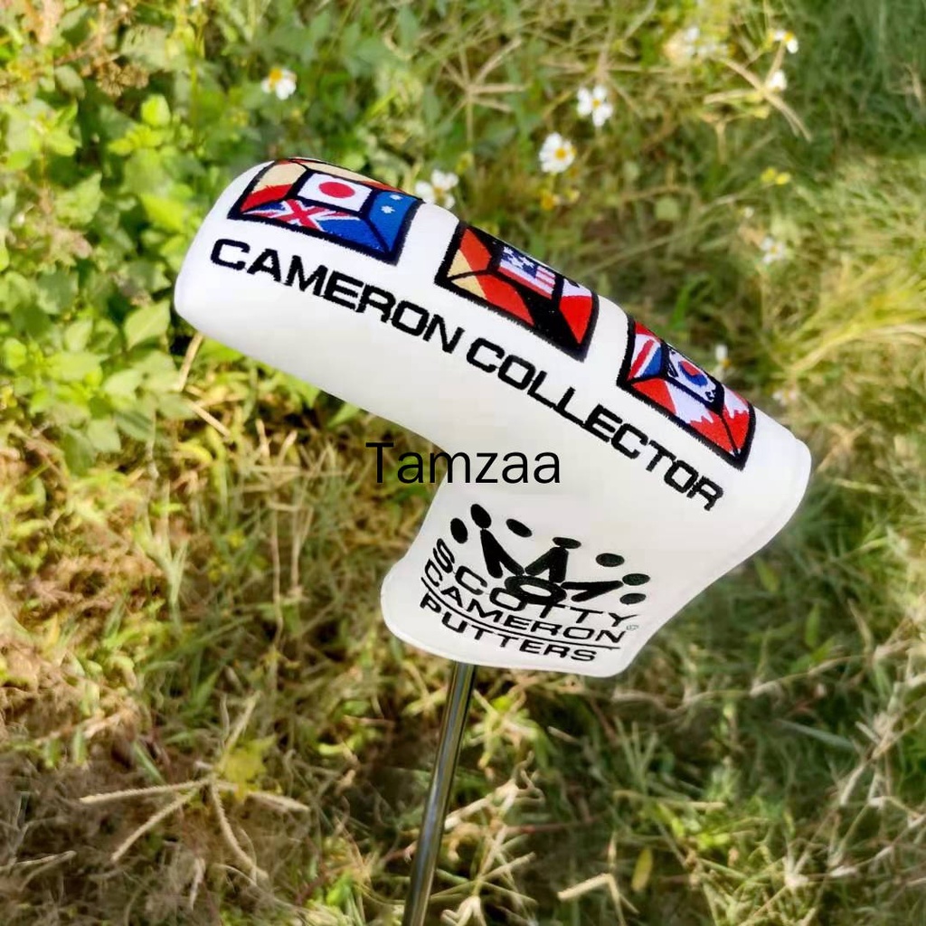 Titeist Branded Golf Club Blade Putter Headcover the International Flag ...