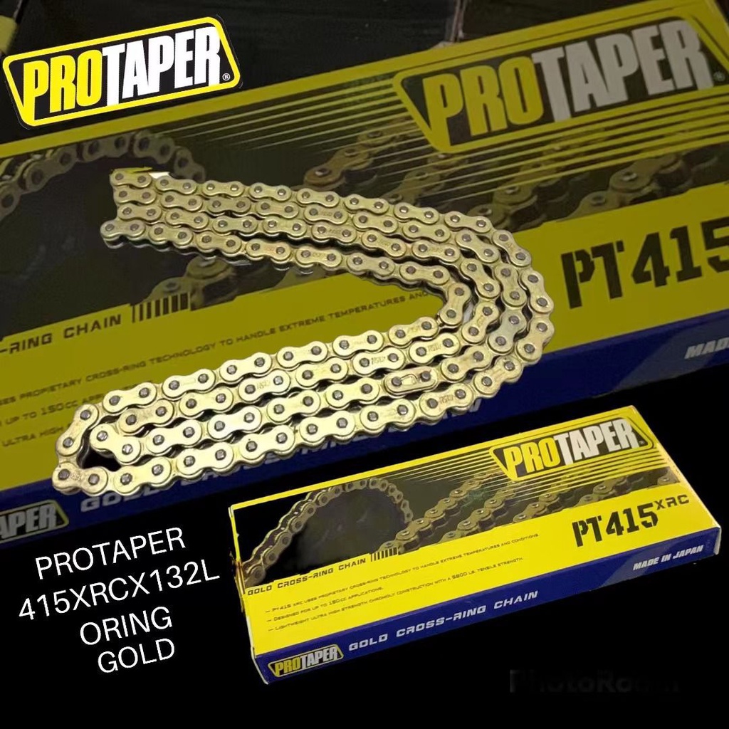 Protaper sprocket Chain mx chain / xrc o-ring gold chain 415H / 428H ...