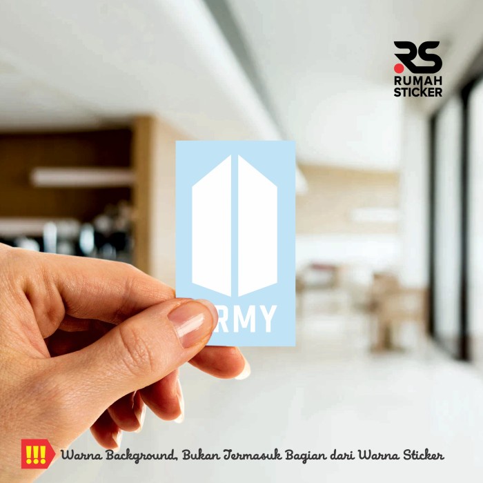 KPOP K-POP BTS FANS ARMY LOGO CUTTING STICKER | Shopee Singapore