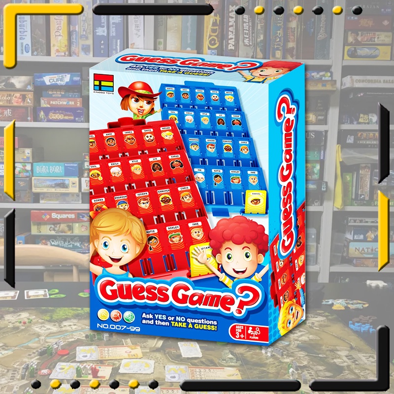 Guess Game Who Is It Board Game Funny Family Guessing Game Kids ...
