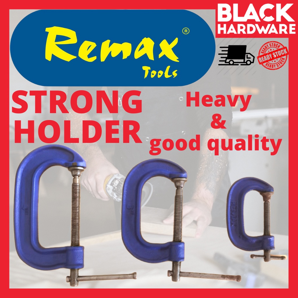 KAYU Black HARDWARE Remax Woodworking Tools G Clamp tool Clamping Kit ...
