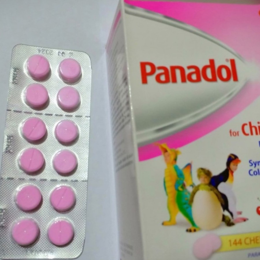 Panadol for children original chewable tablets | Shopee Singapore