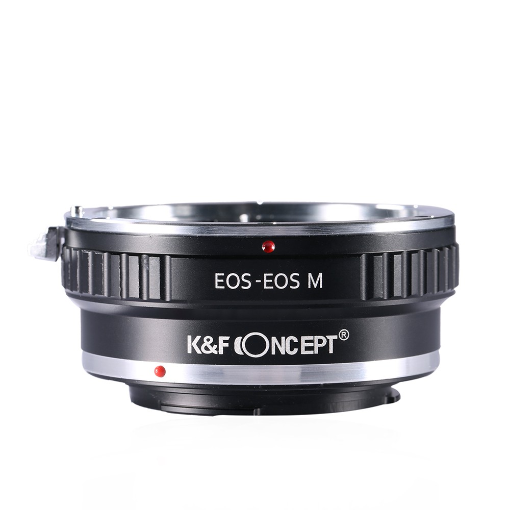 K&F EOS-EOS.M Lens Adapter Canon EF Lenses to Canon EOS M Lens Mount ...