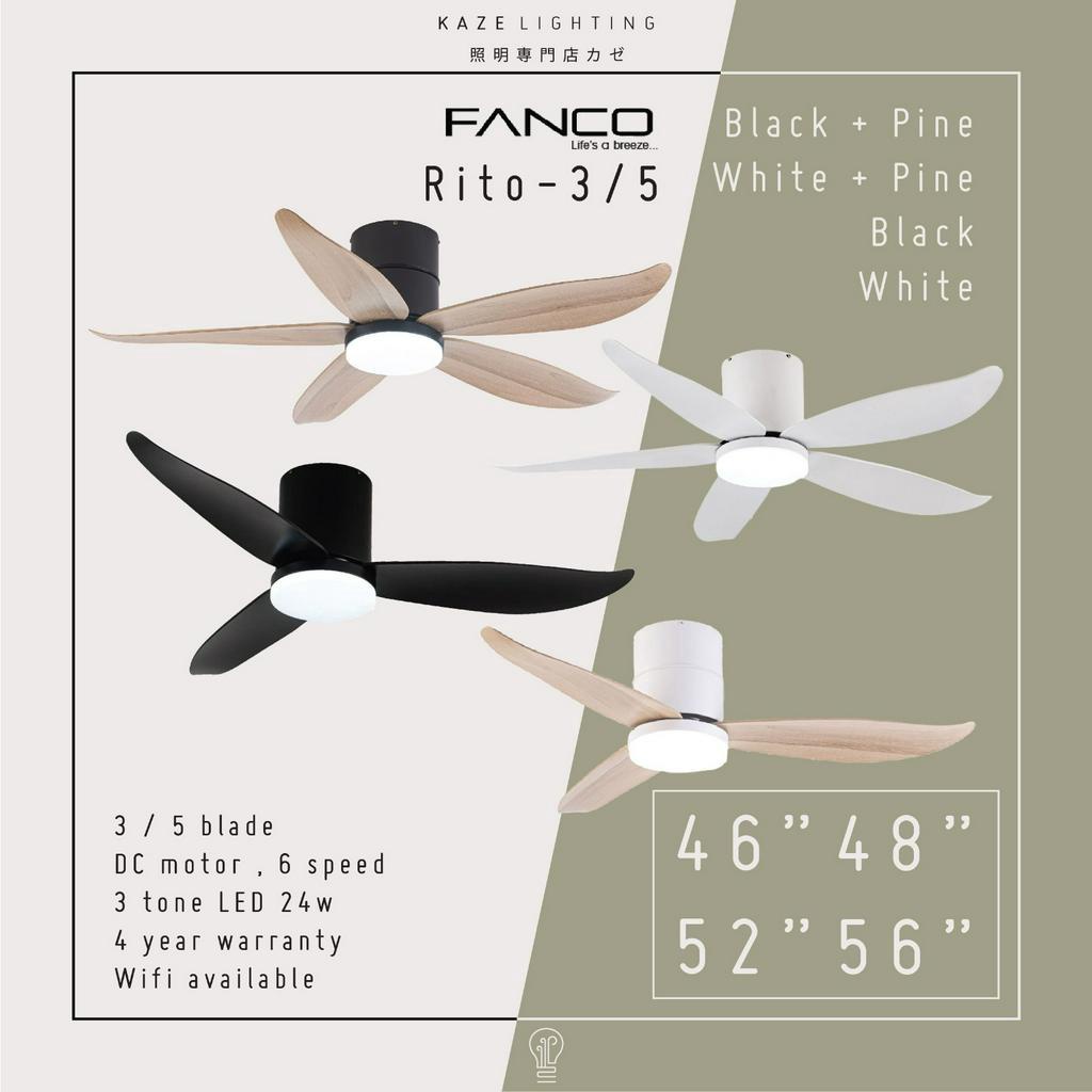 [INSTALLATION] - FANCO RITO - 3 / RITO - 5 46, 48, 52 & 54Inch DC Motor ...