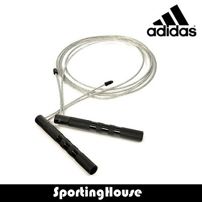 Adidas Skipping Rope ADRP-11016 300cm Adjustable Coated in steel cable ...