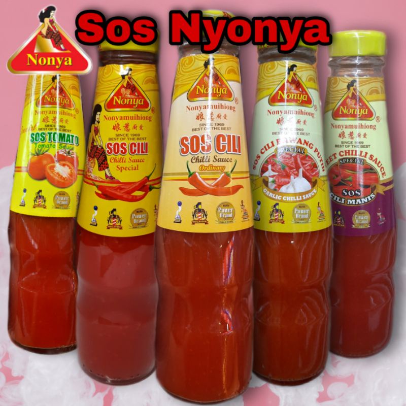 Sos Nyonya Chilli, Special Chilli, Sweet Chilli, Chilli Garlic, Tomato ...