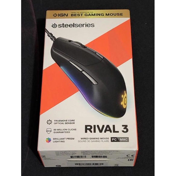 Steelseries Rival 3 wired mouse | Shopee Singapore