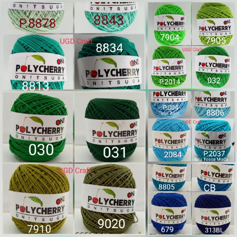 (Part 2) Polycherry Onitsuga - Polyester Knitting Yarn | Shopee Singapore