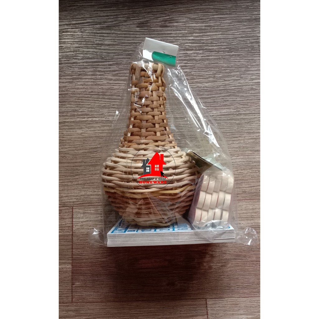 PER SET | Bingo Set Rattan Shaker | Wood Chips | Shopee Singapore