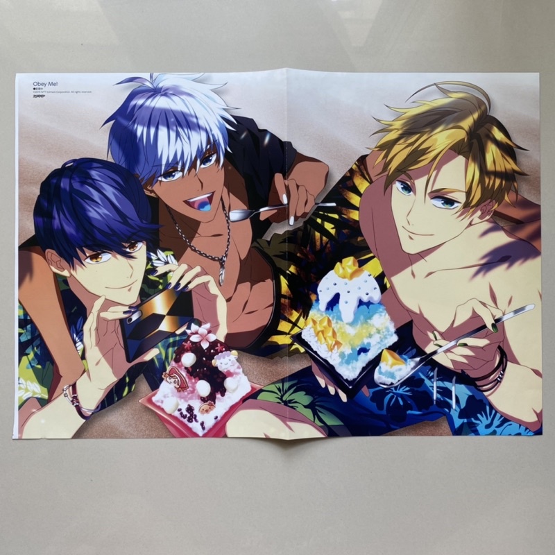 Obey Me! Official Merchandise Animedia 2021 August Issue Magazine ...