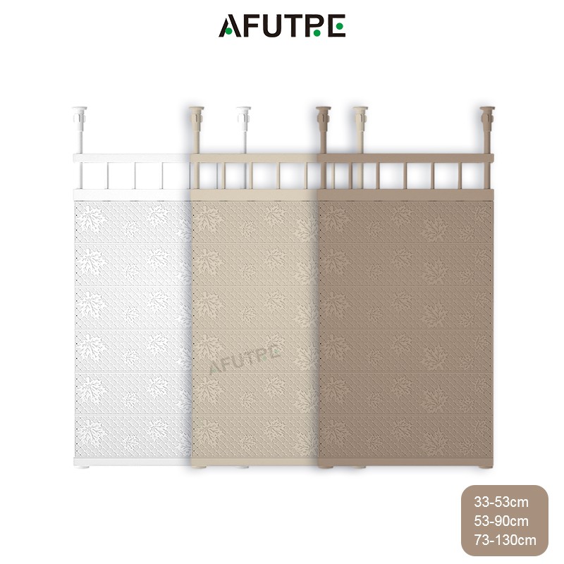 Afutre Extendable Wardrobe Shelf Adjustable Closet Organizer Rack ...