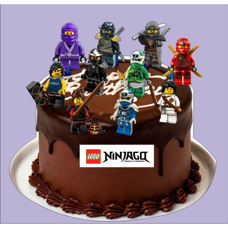 LEGO Ninjago cake topper (1set) | Shopee Singapore