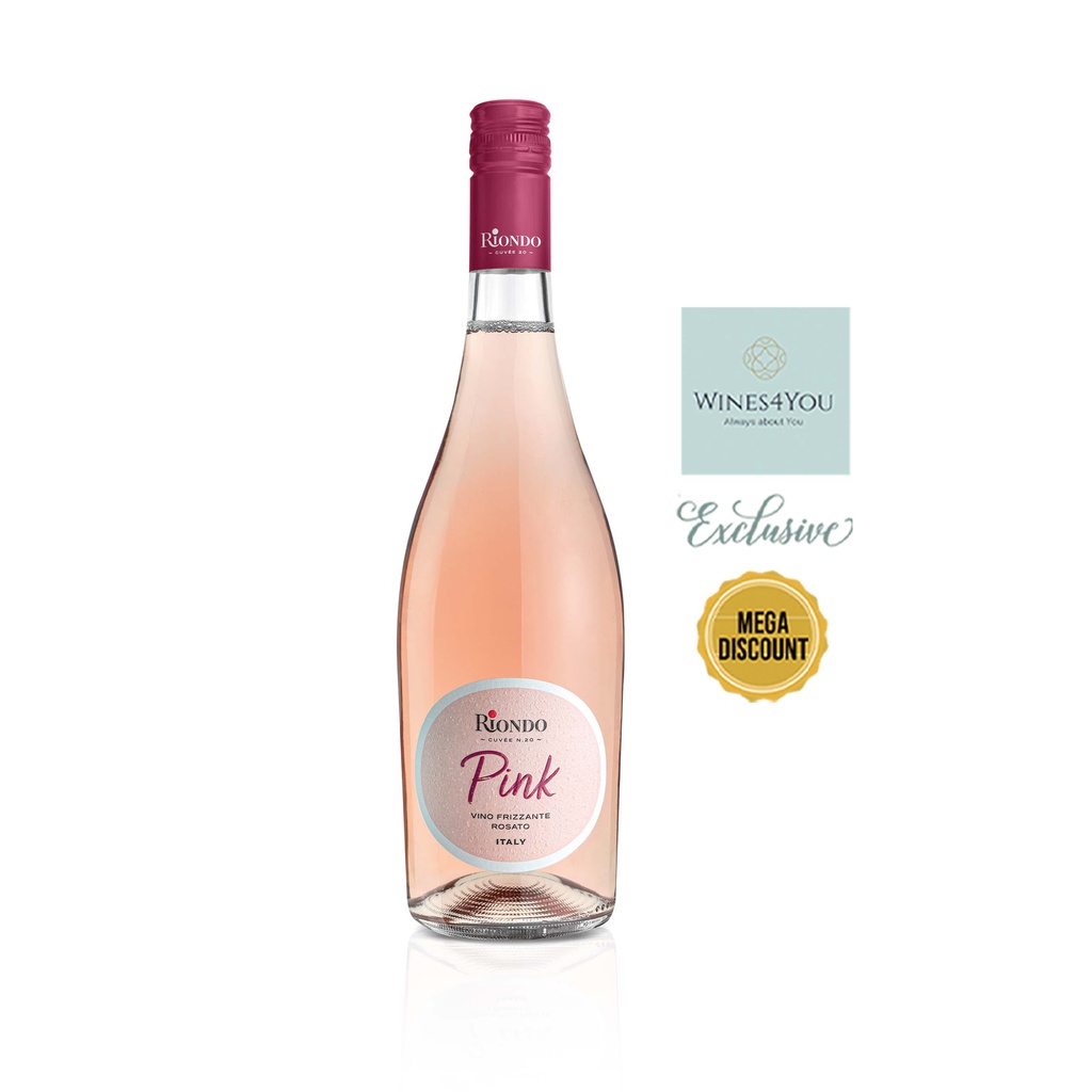 Riondo Pink Spago Frizzante Rose Italy Sparkling Wine | Shopee Singapore