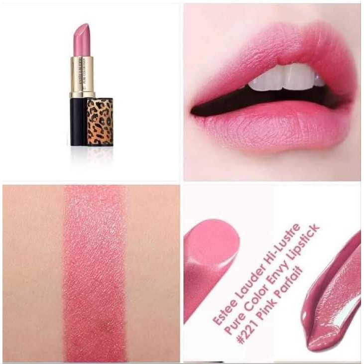 Estee Lauder FULLSIZE unbox lipstick color 221 (Miss pink) | Shopee ...