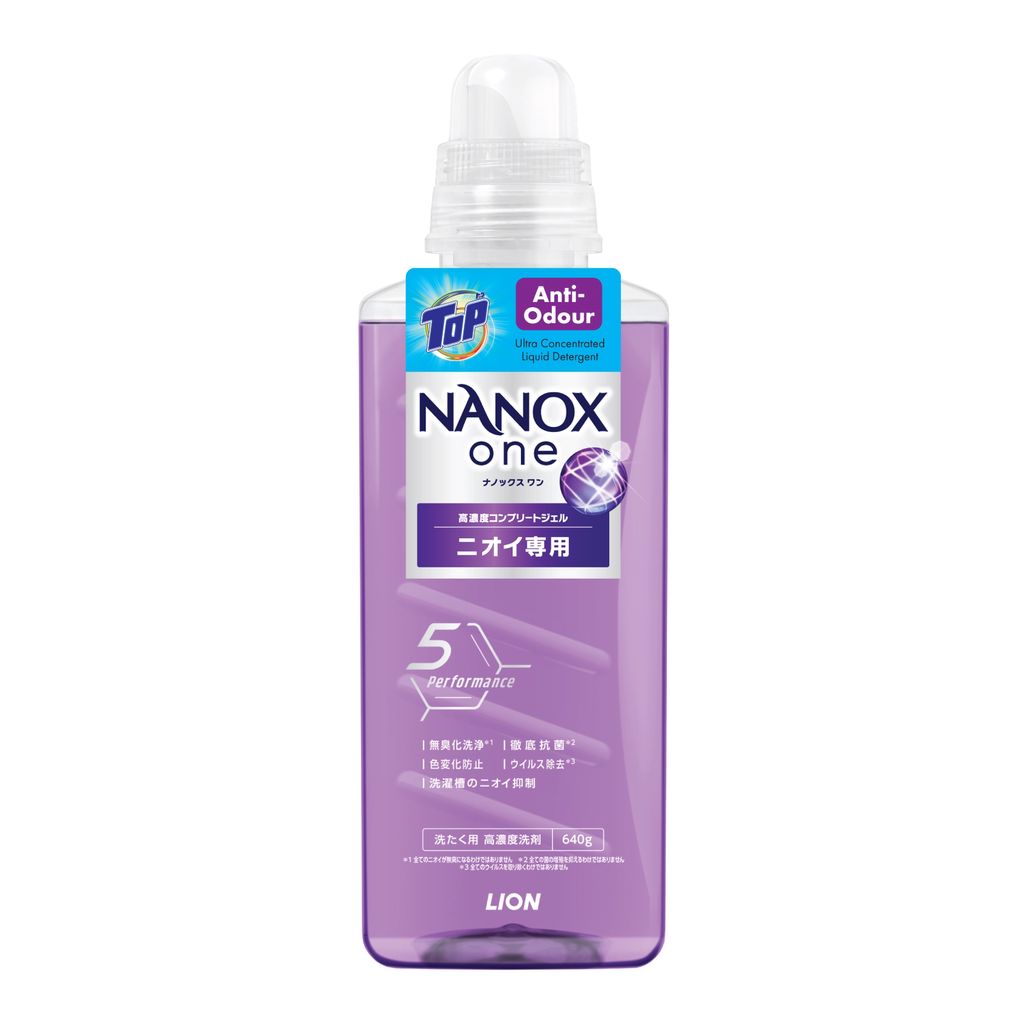 TOP Nanox one Ultra Concentrated Liquid Detergent (Anti-Odour) (640g ...