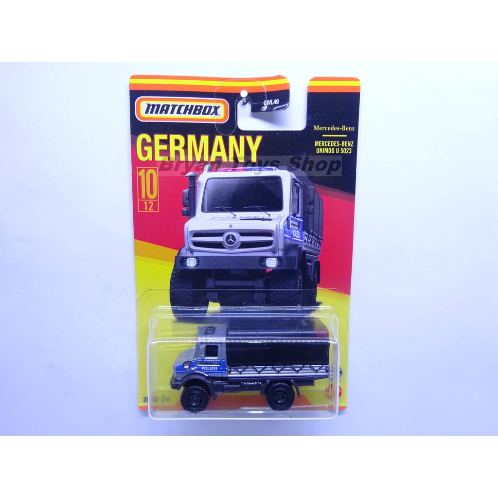 Matchbox Germany Mercedes Benz Unimog U 5023 Polish | Shopee Singapore