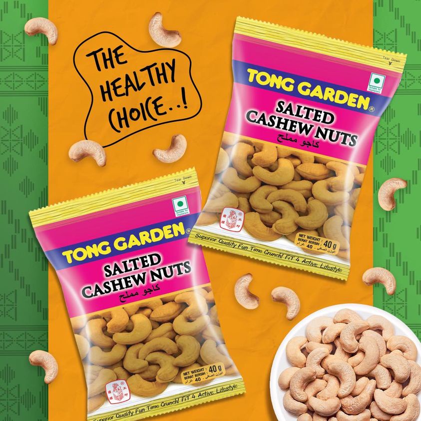 Tong Garden Mini Nuts Pack Assorted 28g - 50g (Bundle of 6) | Shopee ...