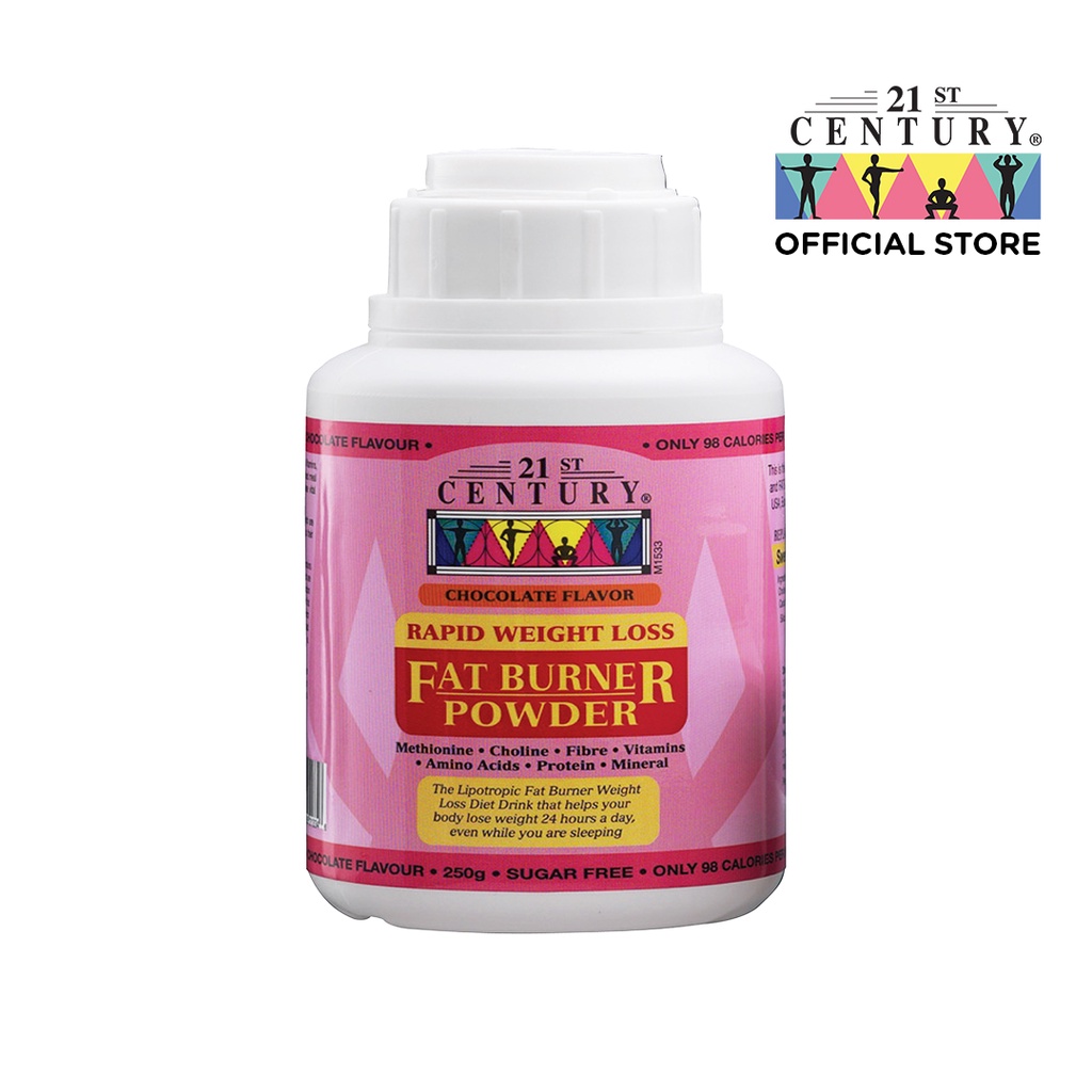 21st Century Rapid Weight Loss Fat Burner Powder 250g (Chocolate ...
