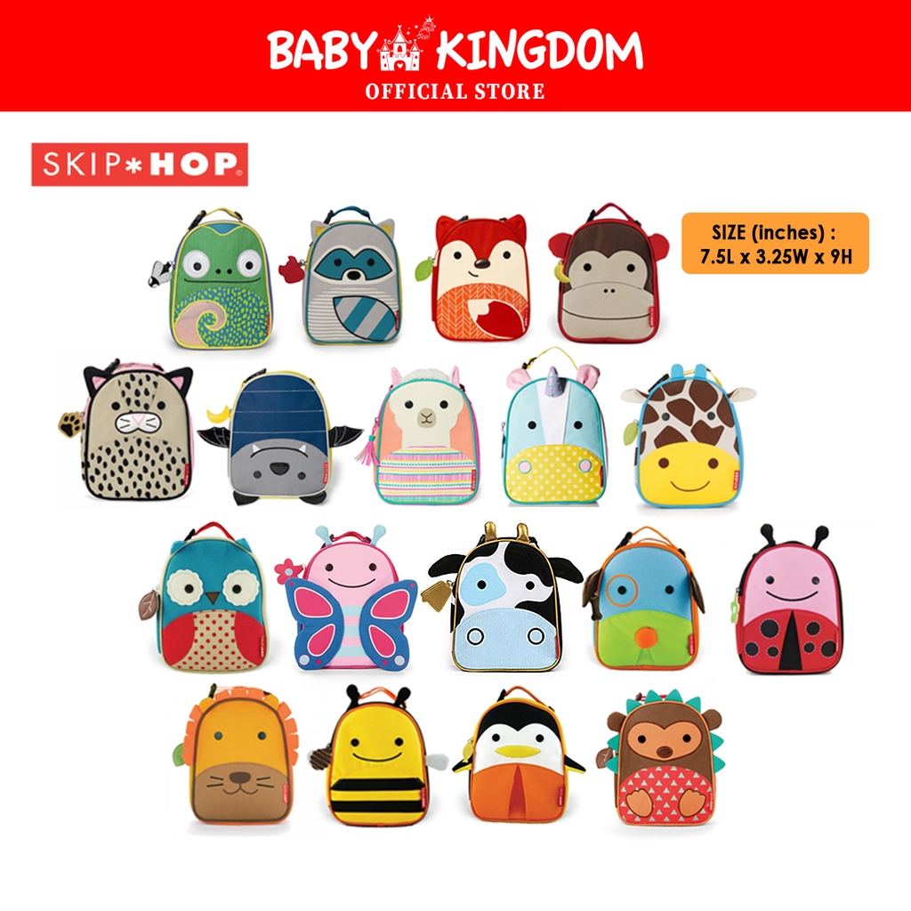 Skip Hop Zoo Lunchie Insulated Kids Lunch Bag Collection | Shopee Singapore